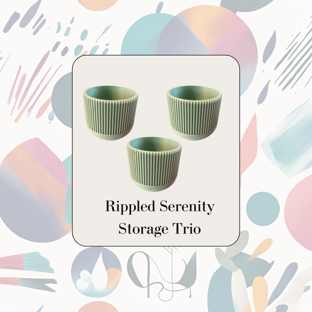 Modern Ribbed Planter – Textured Plant Pot, Minimalist Indoor Outdoor ...