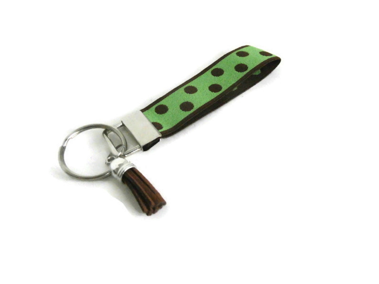Stretchy Key Fob W/snap Clip Option Wrist Key Holder Lime - Etsy