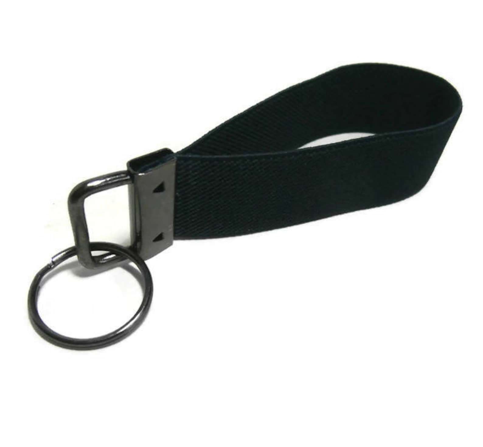Navy Blue Key Holder. Stretchy Solid Navy Key Fob. Bracelet - Etsy