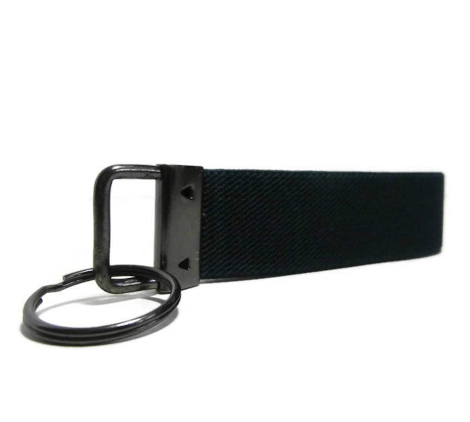 Navy Blue Key Holder. Stretchy Solid Navy Key Fob. Bracelet - Etsy