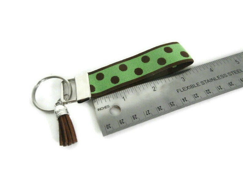 Stretchy Key Fob W/snap Clip Option Wrist Key Holder Lime - Etsy