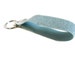 Key Fob Wrist Lanyard, Stretchy Key Wristlet, Metallic Aqua Blue ...