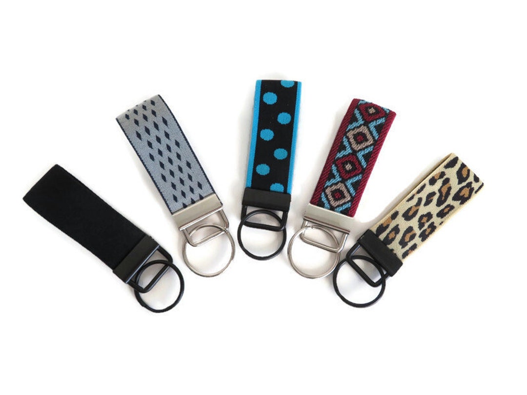 Mini Key Fobs With Stretch - NEW Extra Small Size Stretchy Key Holders ...