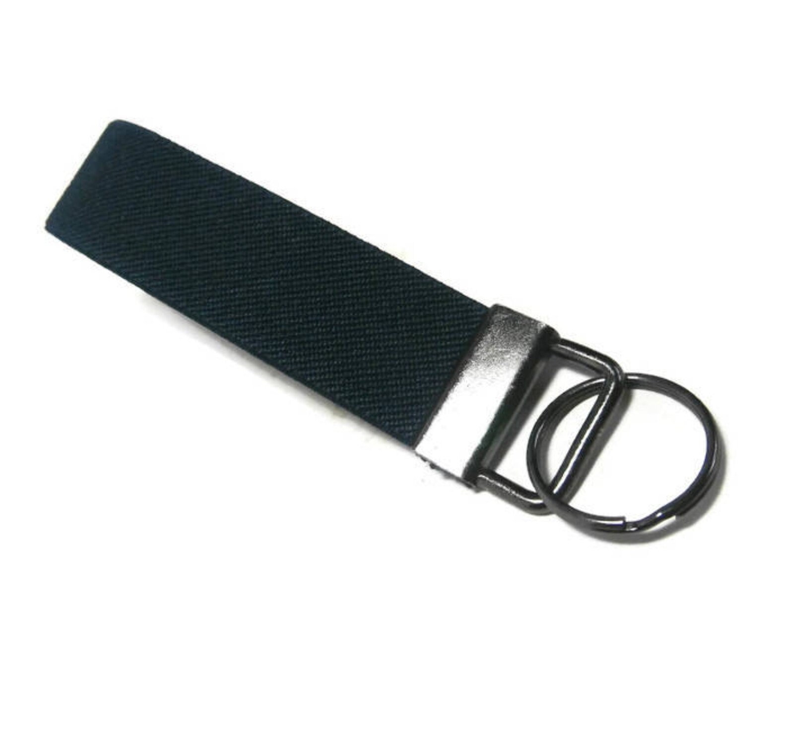Navy Blue Key Holder. Stretchy Solid Navy Key Fob. Bracelet - Etsy