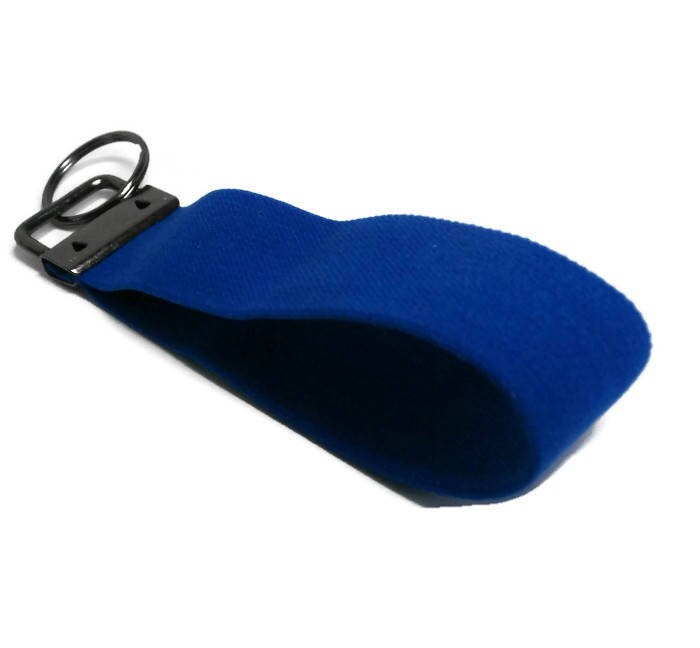 Royal Blue Key Fob | Stretchy Wrist Blue Keyholder | Bracelet Style ...