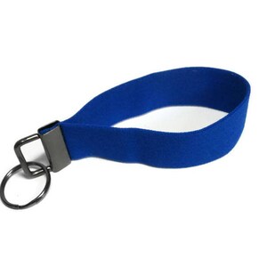 Royal Blue Key Fob | Stretchy Wrist Blue Keyholder | Bracelet Style ...