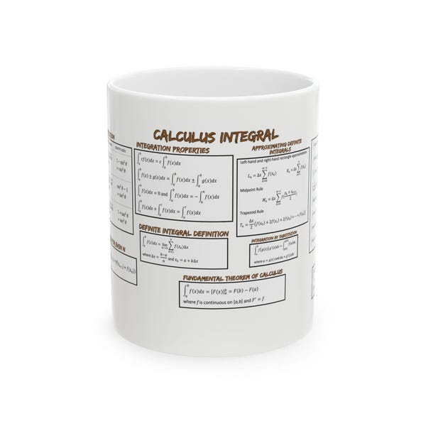 Calculus Mug - Etsy