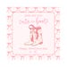 Preppy Bow Valentine Card, Set of 6, Tween Valentine Cards, Preppy ...