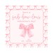 Preppy Bow Valentine Card, Set of 6, Tween Valentine Cards, Preppy ...
