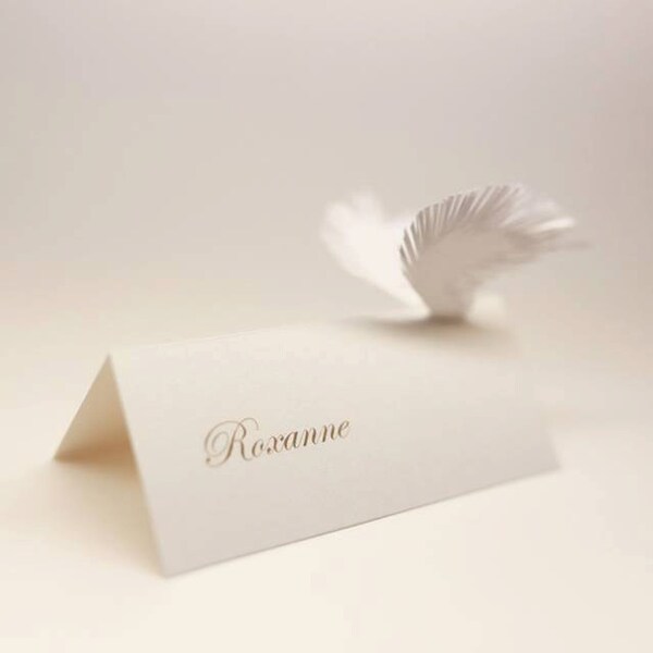 Bird Place Card - Etsy