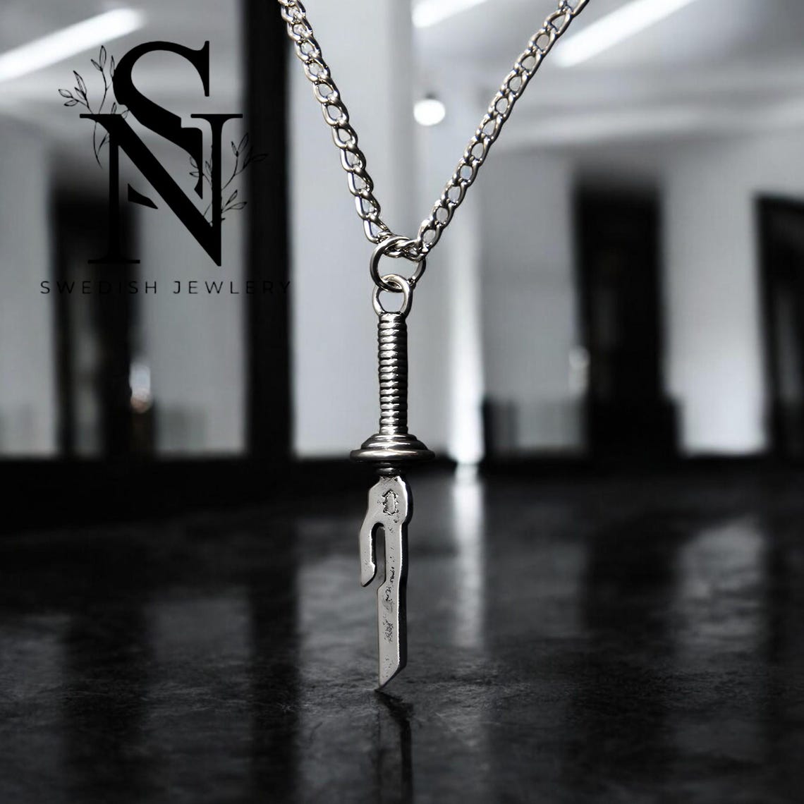 Jujutsu Kaisen Fushiguro Toji Sword Necklace - Spear of Tianri Knife ...