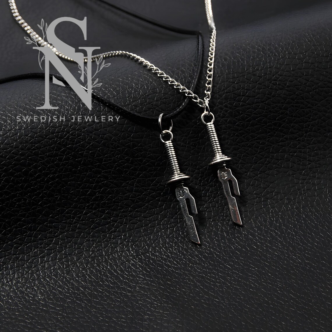 Jujutsu Kaisen Fushiguro Toji Sword Necklace - Spear of Tianri Knife ...