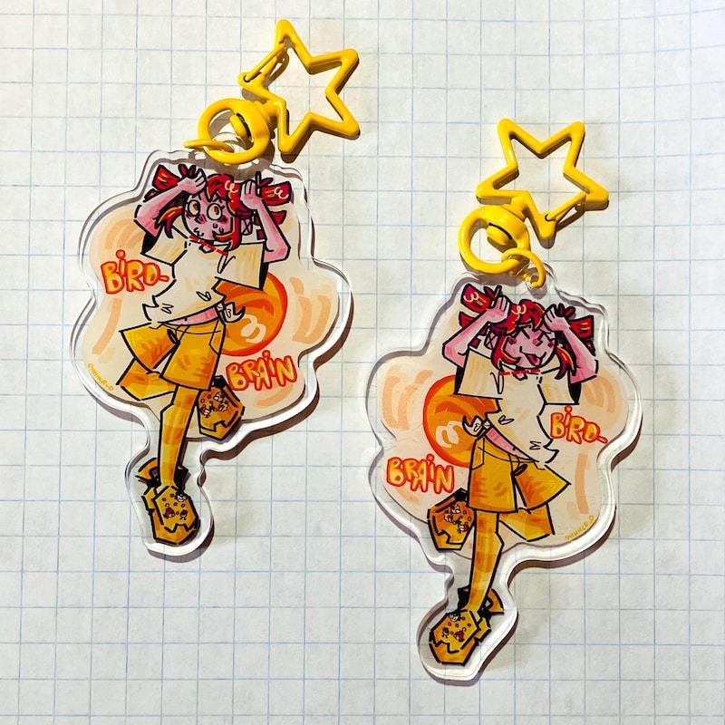 Teto Acrylic Keychain - Etsy