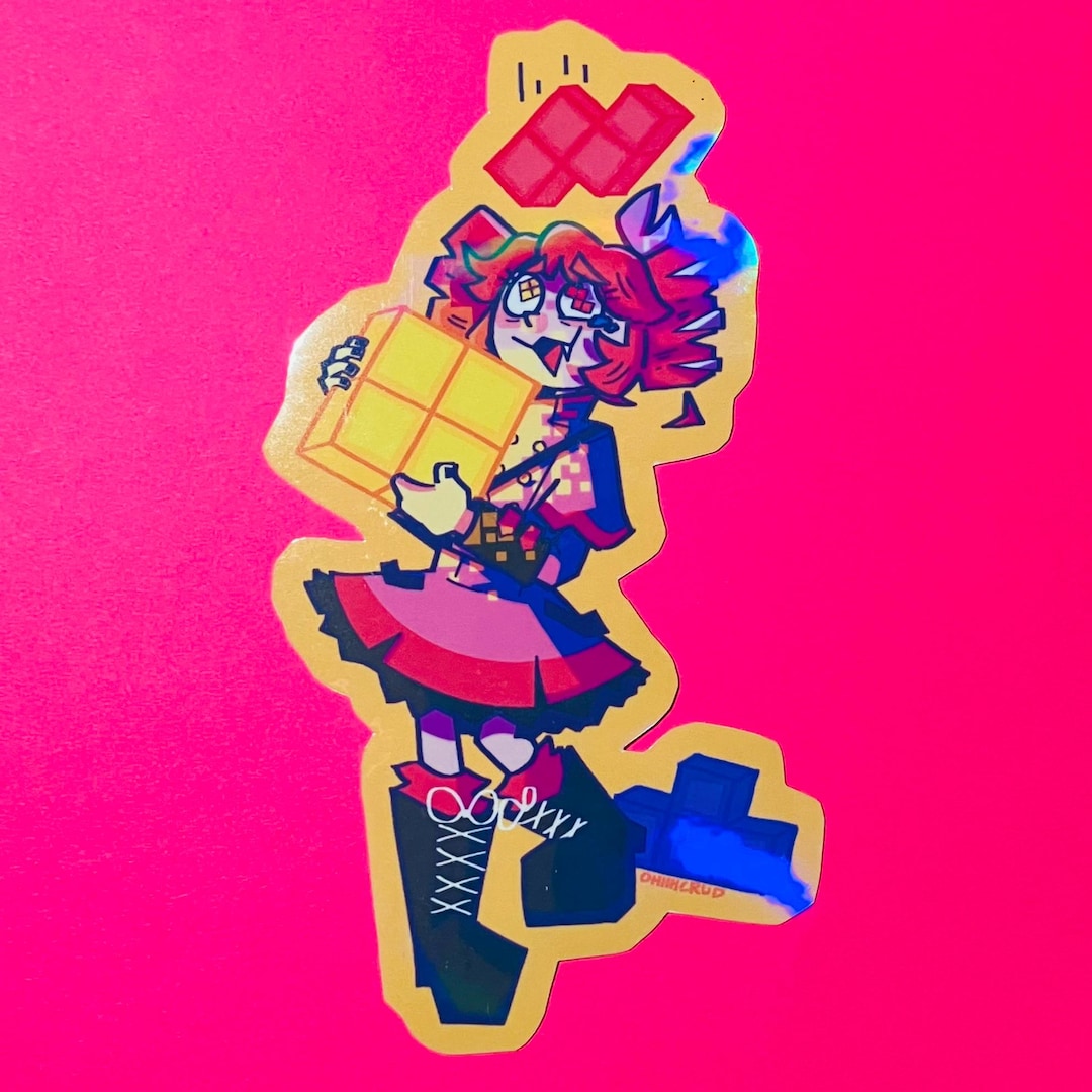 KASANE TETO - TETORIS Holographic Sticker - Etsy