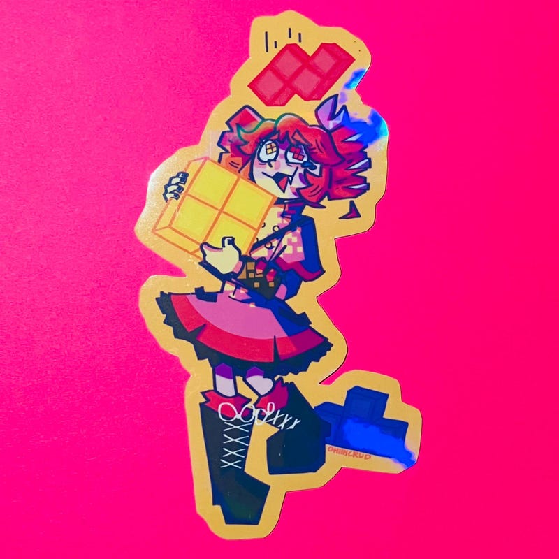 Stickers Kasane Teto - Etsy