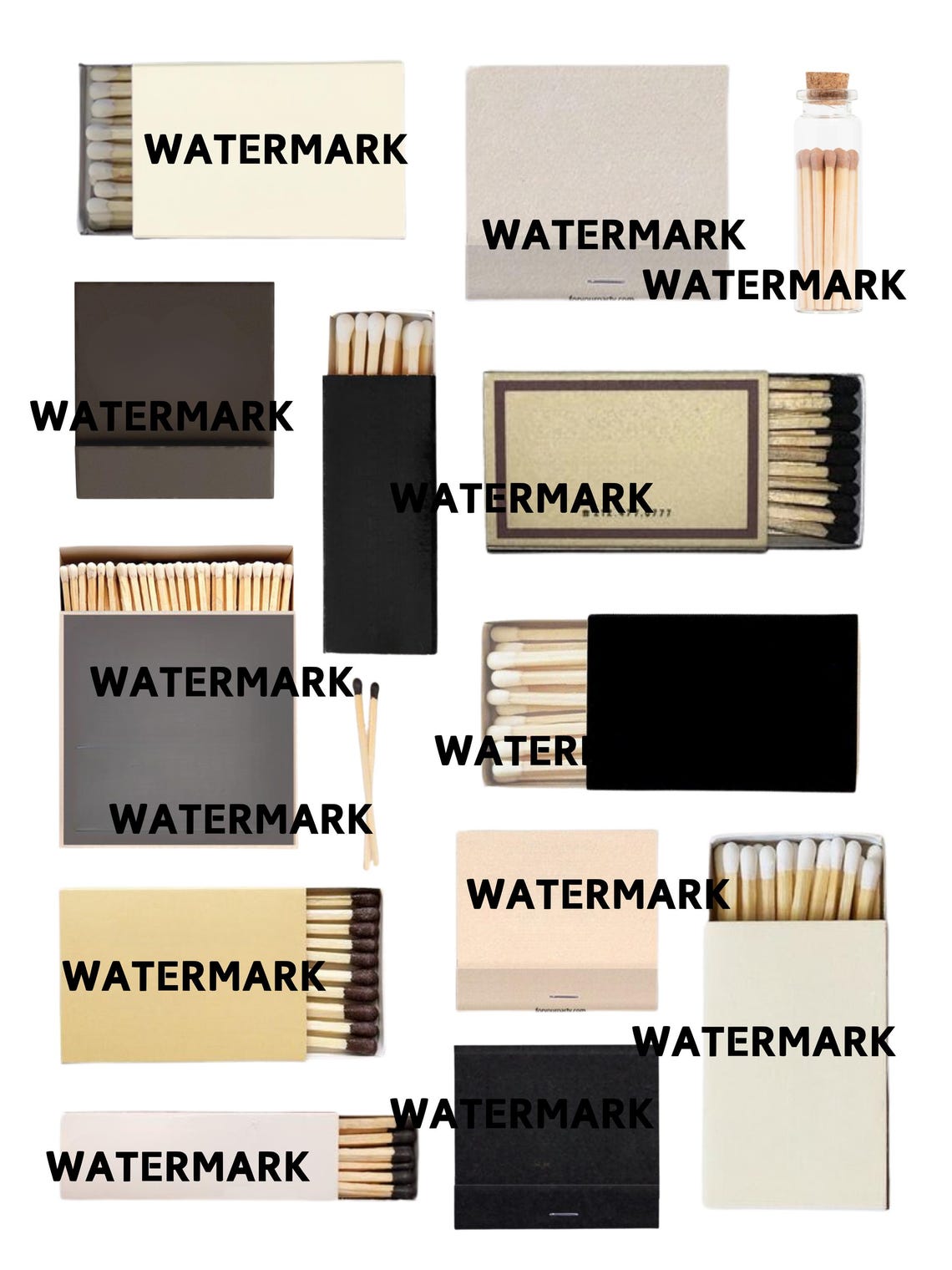 MATCHBOX CANVA TEMPLATE - Etsy