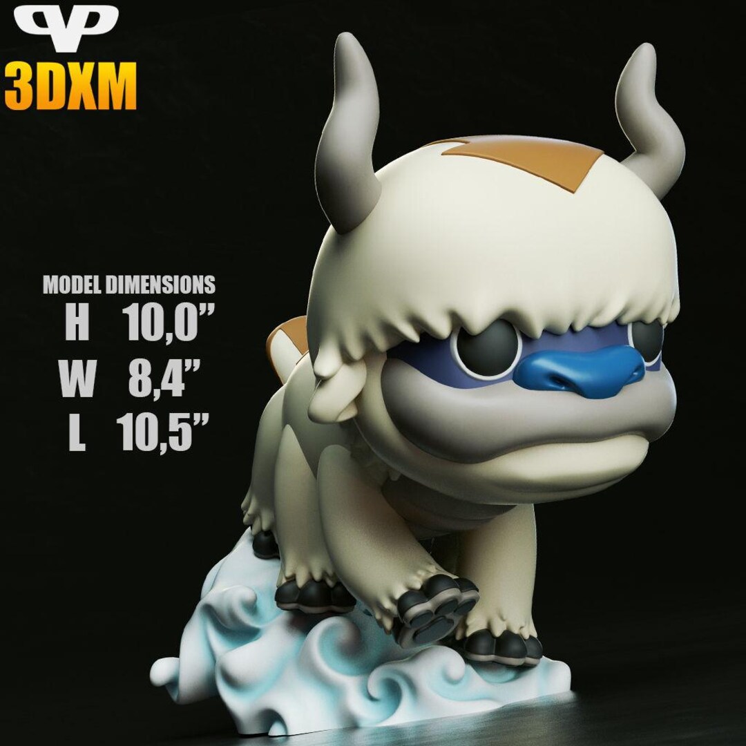 Appa Chibi by Chibistl 3DXM - Etsy