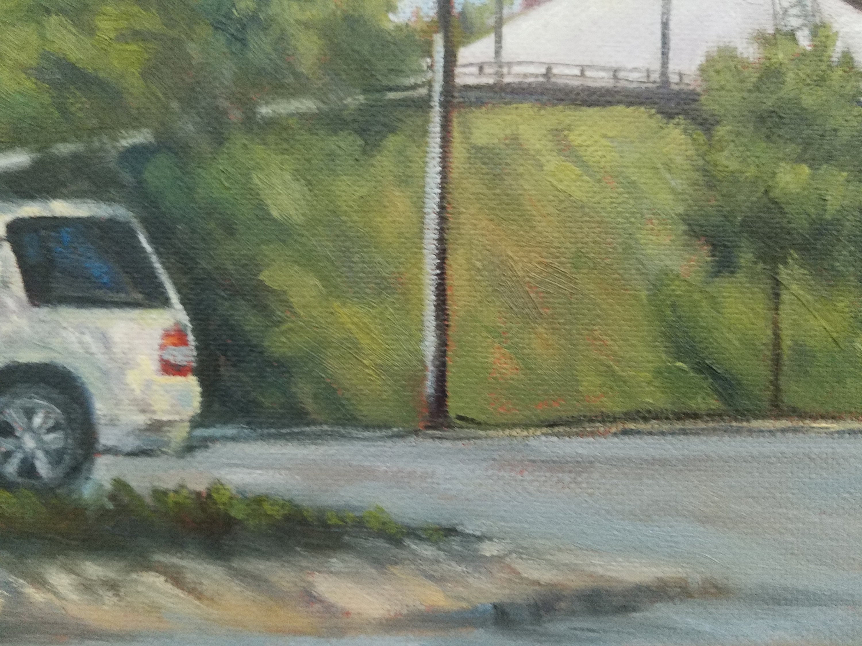 Downtown Charlottesville Original Oil Painting - Etsy