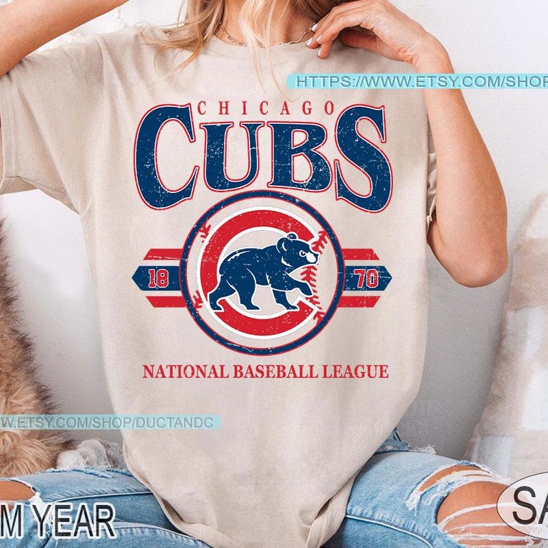 Chicago Cubs Shirt - Etsy