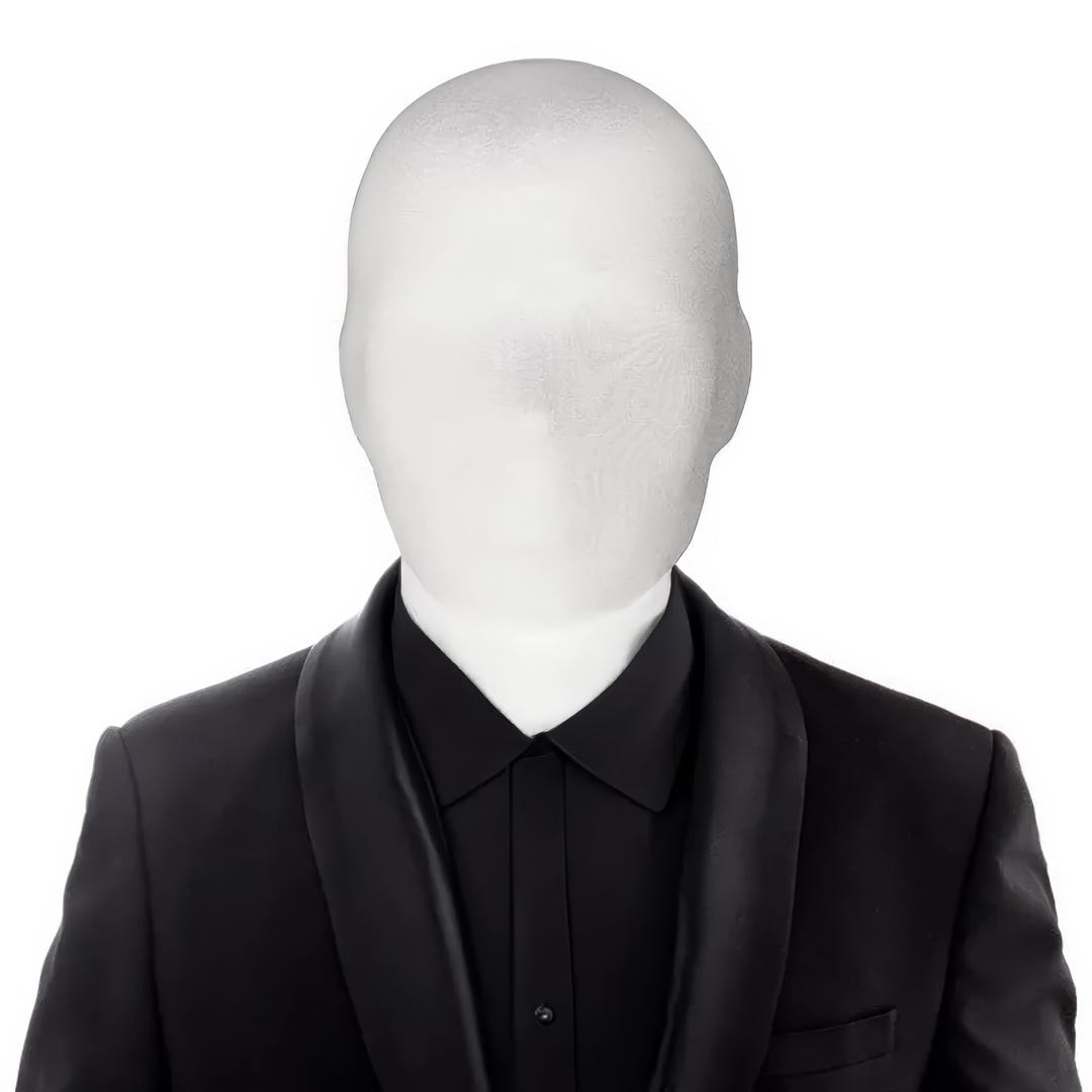 White Full No Face Donda Ye Blank Mask - Etsy