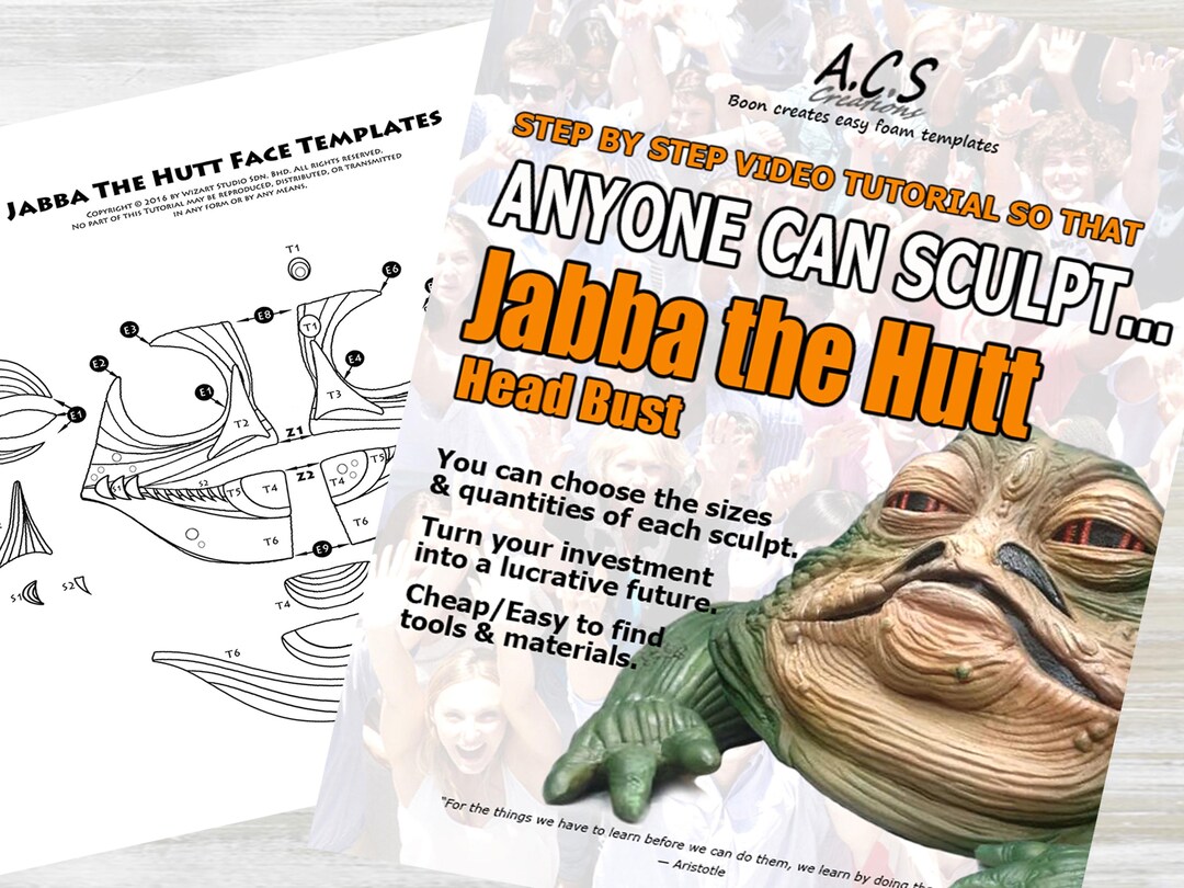 Jabba the Hutt Tutorial DIY. - Etsy