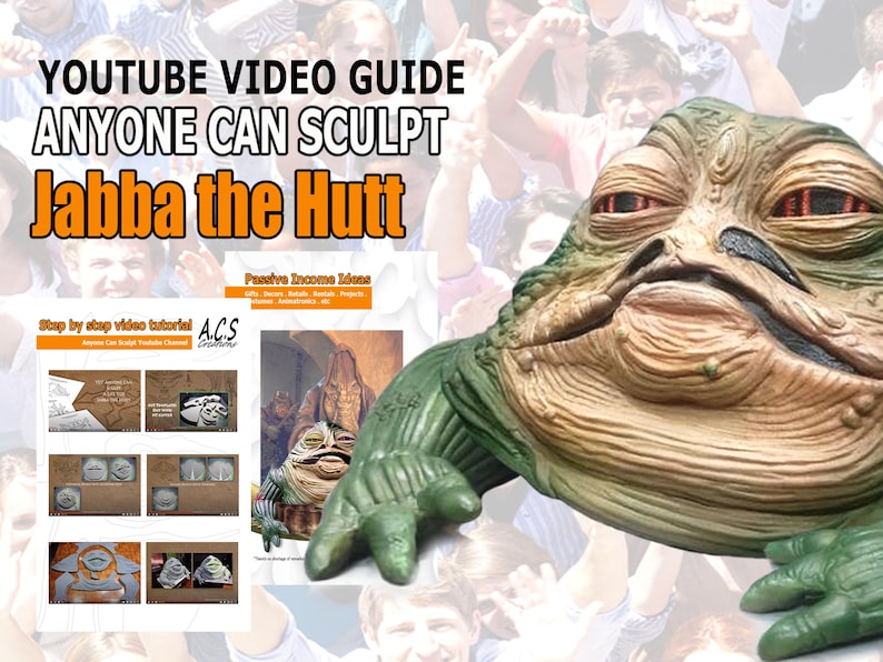 Jabba the Hutt Tutorial DIY. - Etsy