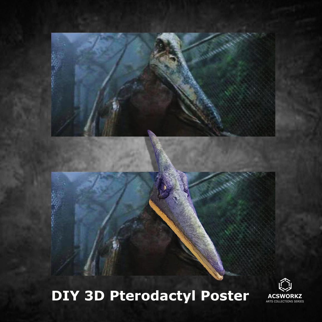 Pterodactyl Jurassic Park Prop - Etsy