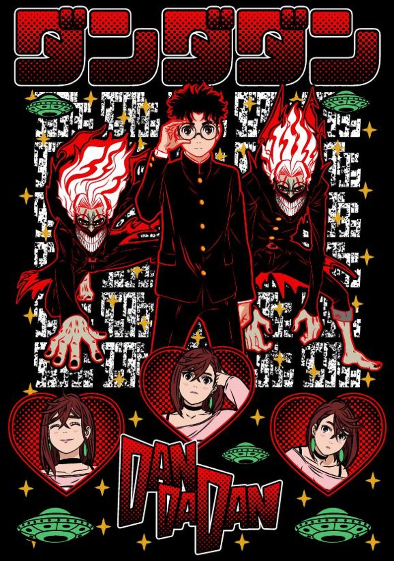 60 DANDADAN PNG Svg Vector DTF Sublimation T-shirt Design - Etsy Australia