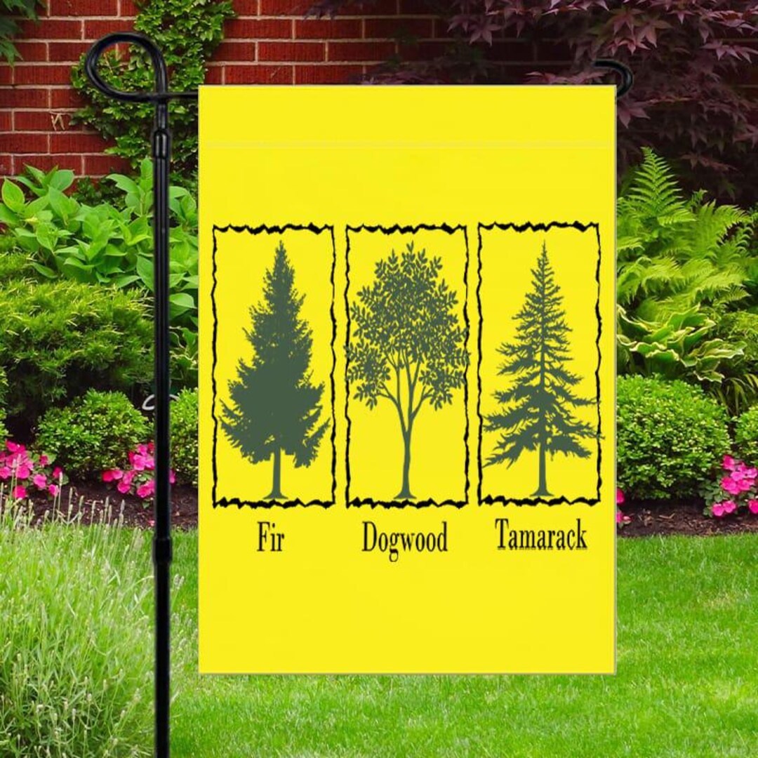 FDT Tree Flag, Fir Dogwood Tamarack Change Science Feminist Activist ...