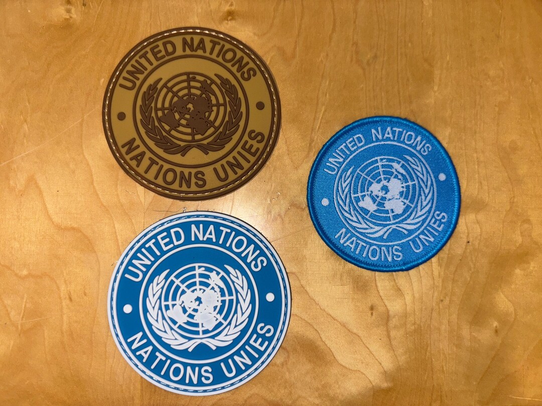 United Nations Patches (free Shipping!) - Etsy