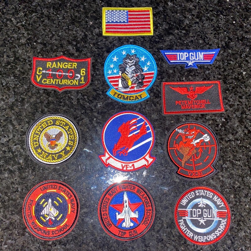 Topgun Maverick Patches - Etsy