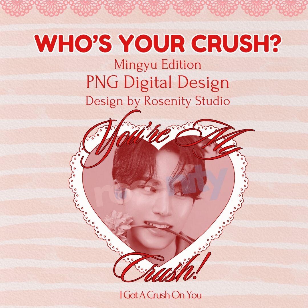 Seventeen Mingyu Design | K-pop Digital Download | Aesthetic Fan Merch | PNG 300 DPI for ...