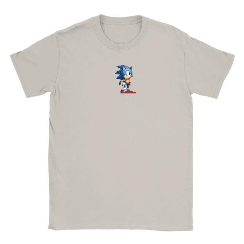 Copy of Sonic the Hedgehog Retro Gaming T-shirt - Etsy