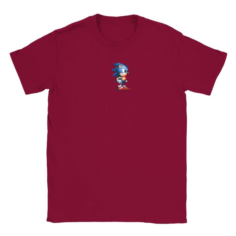 Copy of Sonic the Hedgehog Retro Gaming T-shirt - Etsy
