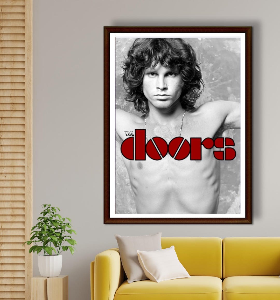 The Doors Jim Morrison Poster - PNG - Etsy