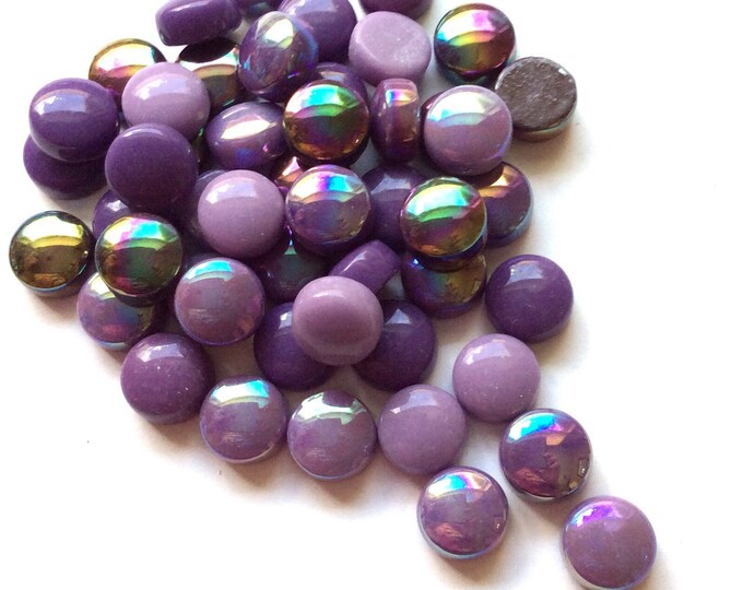 12mm 1/2 In Purple Mix PEARL Drops 50pc.//optic - Etsy