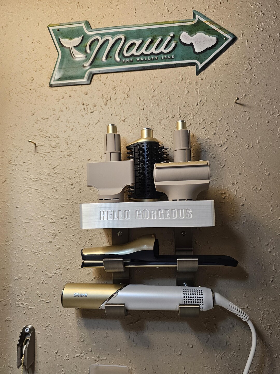 Shark Glam and Accessories Display Organizer With Removable Caddy - Etsy