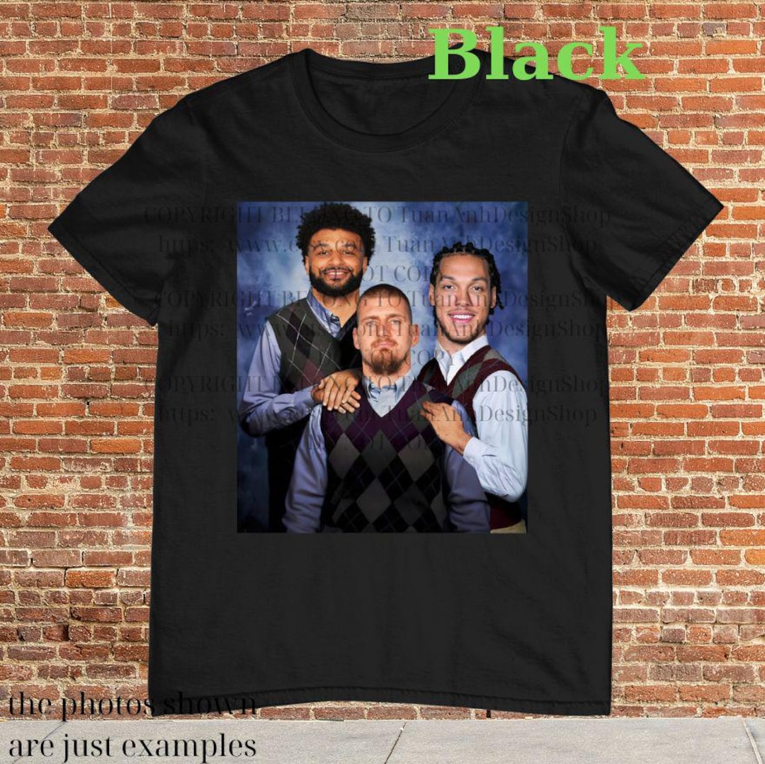 Nikola Jokic Jamal Murray Aaron Gordon Step Brothers T-shirt, Nikola ...