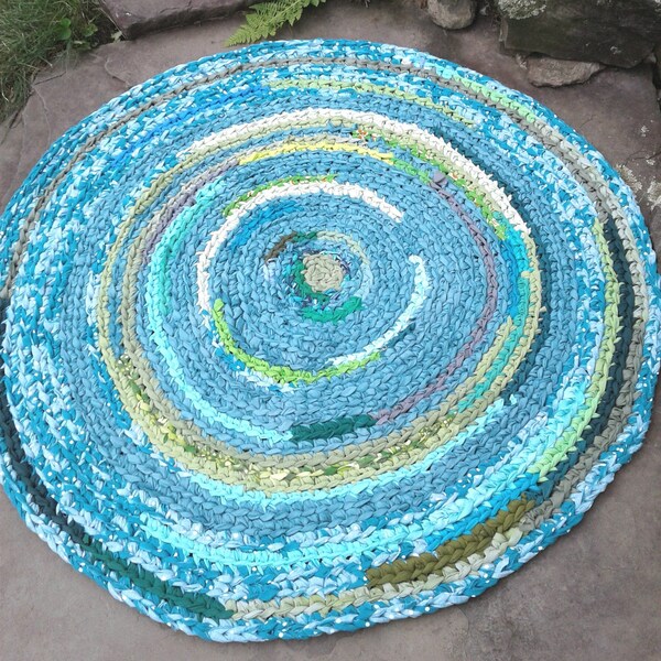 Rag Rug - Etsy