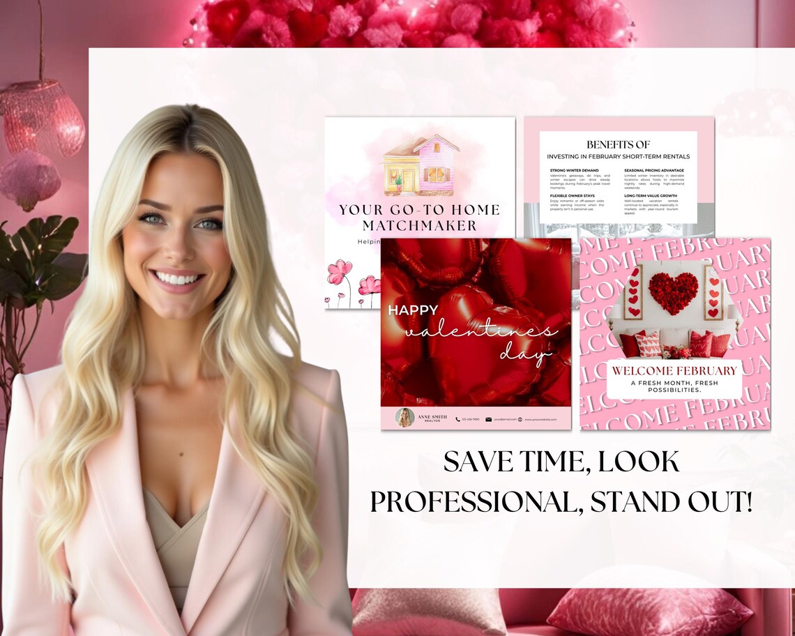 120 February Real Estate Templates | Canva Templates | Social Media ...