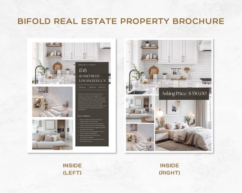 Real Estate Brochure | Brochure Template | Property Brochure | for Sale ...