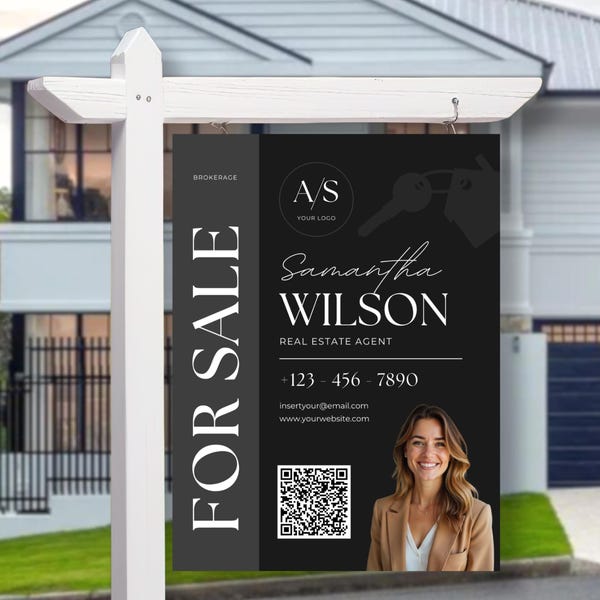 Luxury Realtor Yard Signs - Etsy