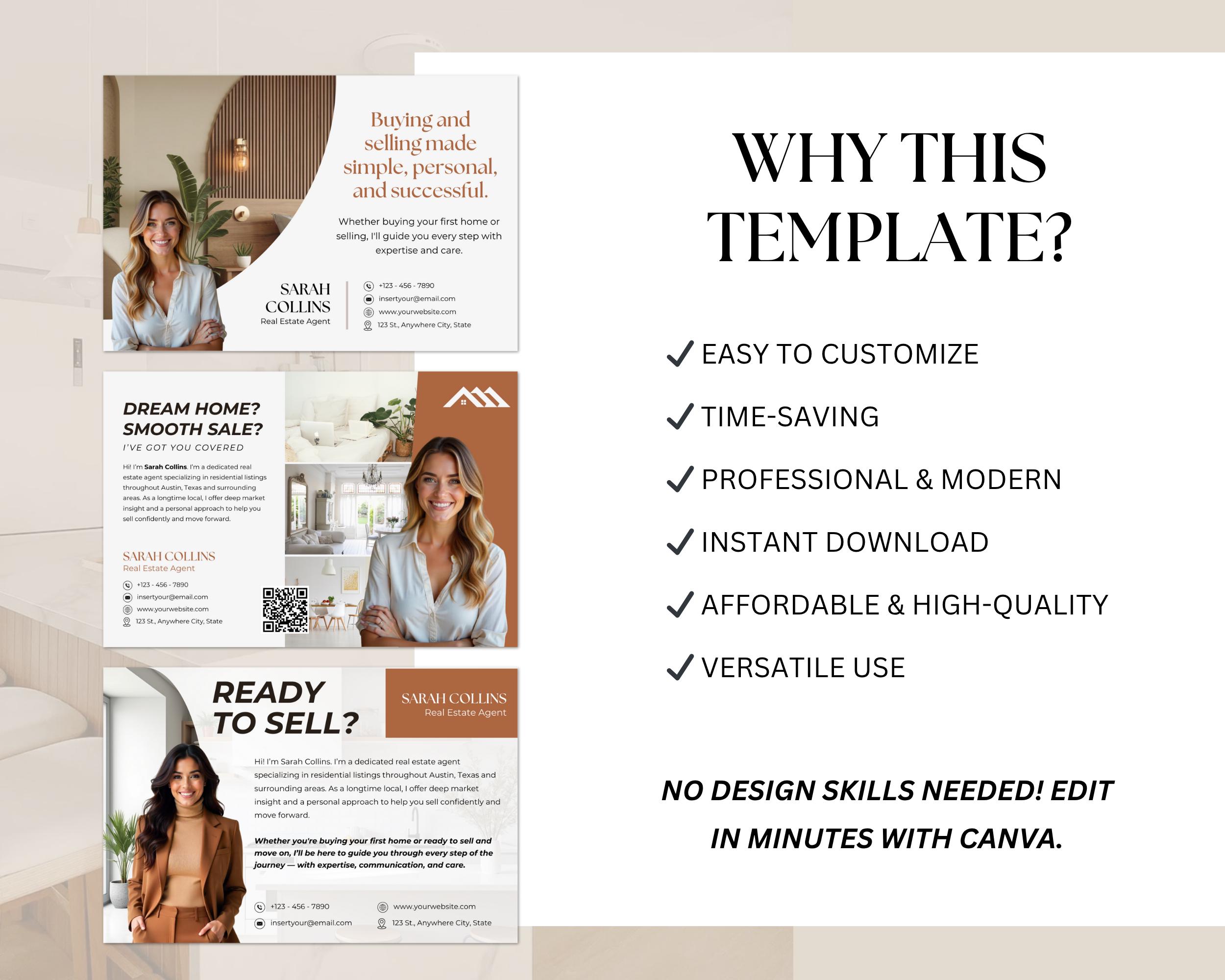 Real Estate Postcards | Realtor Marketing Letters | Real Estate Agents ...