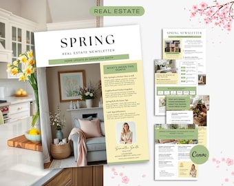 Real Estate Spring Newsletter 2023 | Real Estate Marketing | Realtor ...