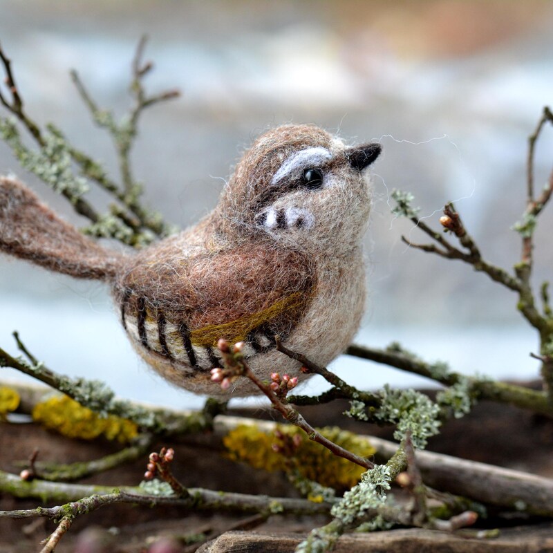Needle Felted Bird - Etsy