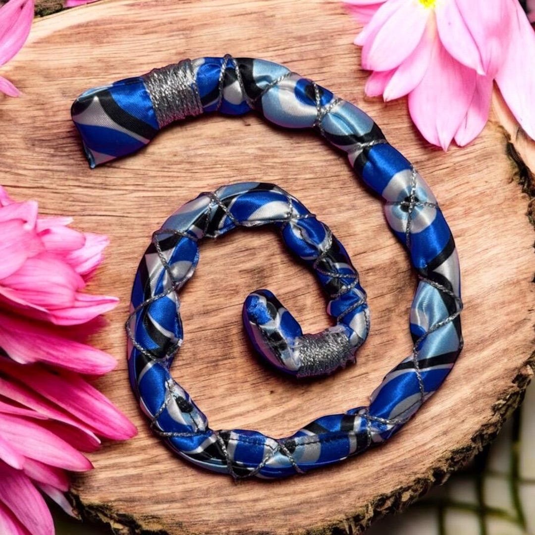 Spiral Loc Ties for Dreads and Braids 18 Inches, Stretchy, Durable, No ...