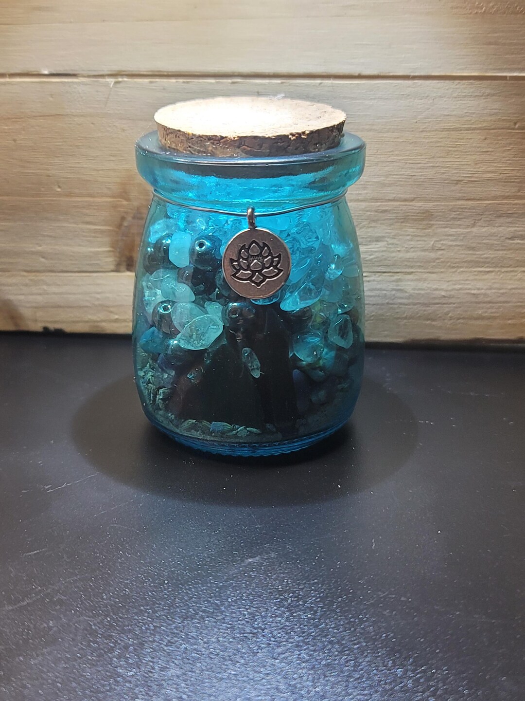 PHYSICAL HEALING Jar ( Bloodstone, Red Obsidian and Black Obsidian ...