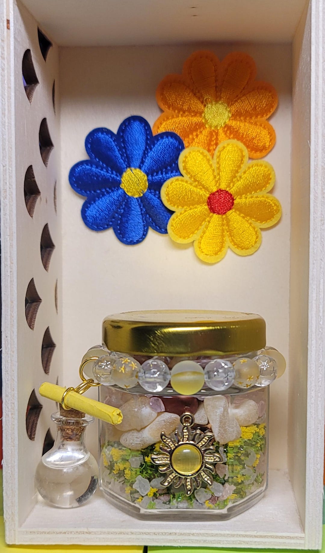 YELLOW TOPAS - SUN Powered Crystal Jar W/aromatherapy - Etsy