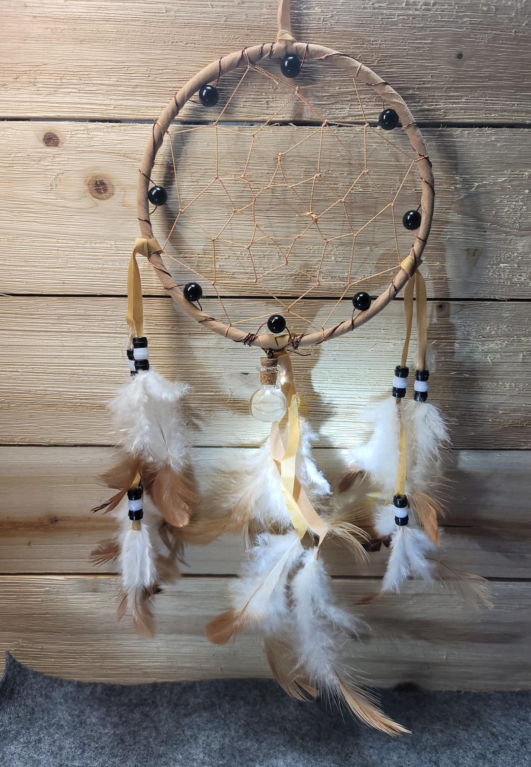 MOONWATER DREAM CATCHER, With Black Onyx. Dreams Protection and Healing ...
