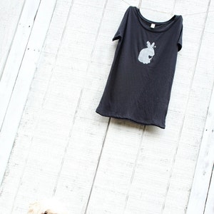 Womens Valentines T-shirt bunny Rabbit Shirt Animal - Etsy